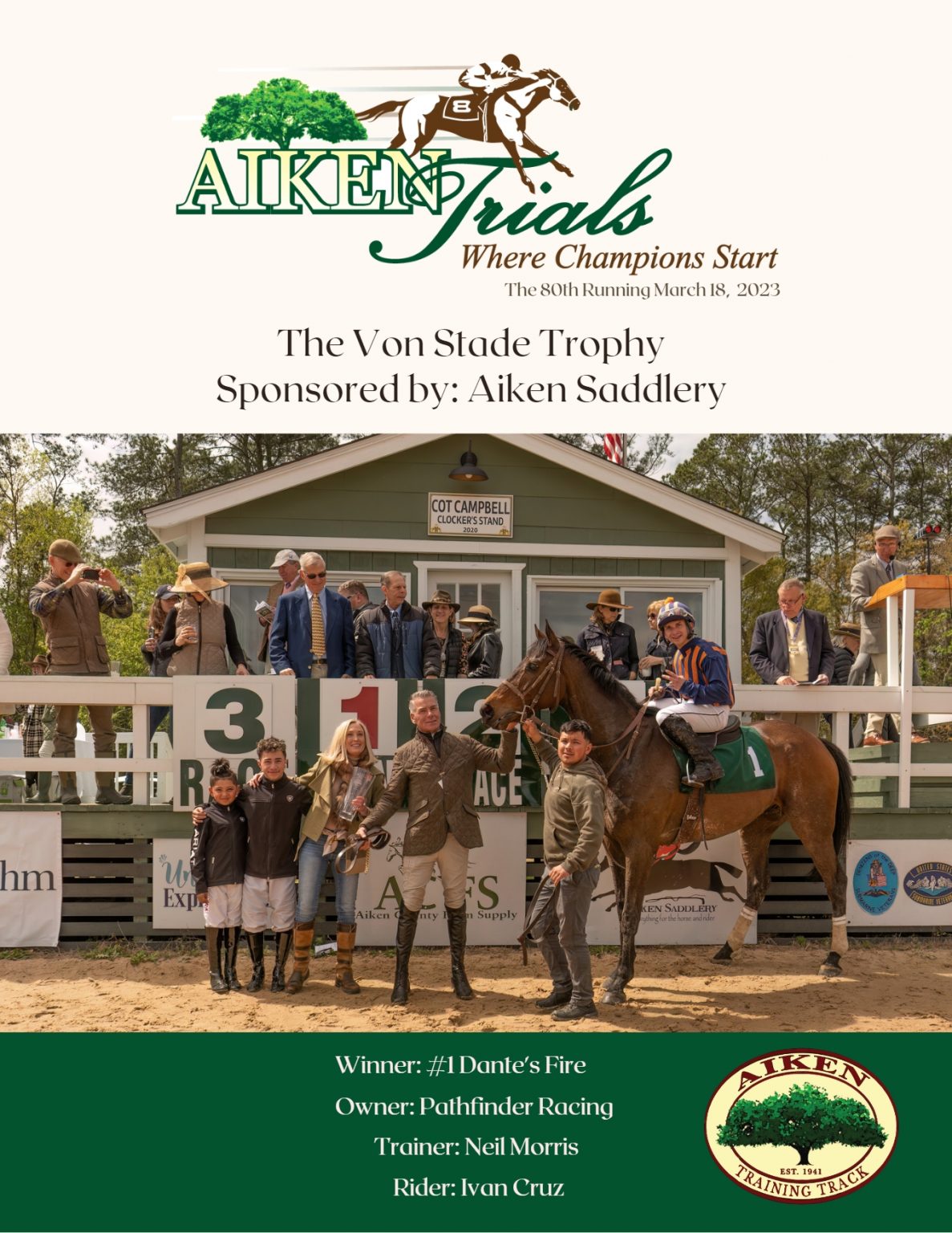 Aiken Training Track | 2023 AIKEN TRIALS. 80th Running of the Aiken Trials