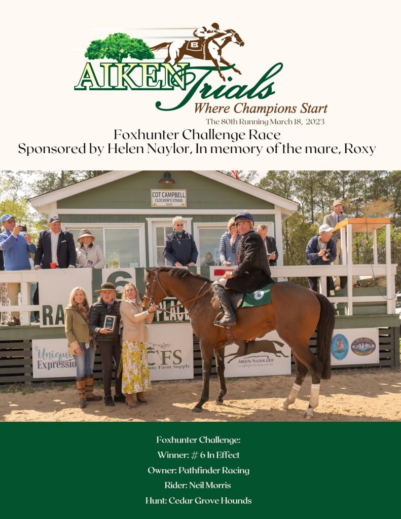 Aiken Training Track | 2023 AIKEN TRIALS. 80th Running of the Aiken Trials