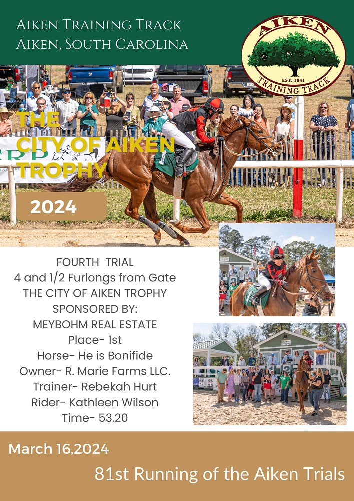 Aiken Training Track | 2024 Aiken Trials – 81st Running of the Aiken Trials