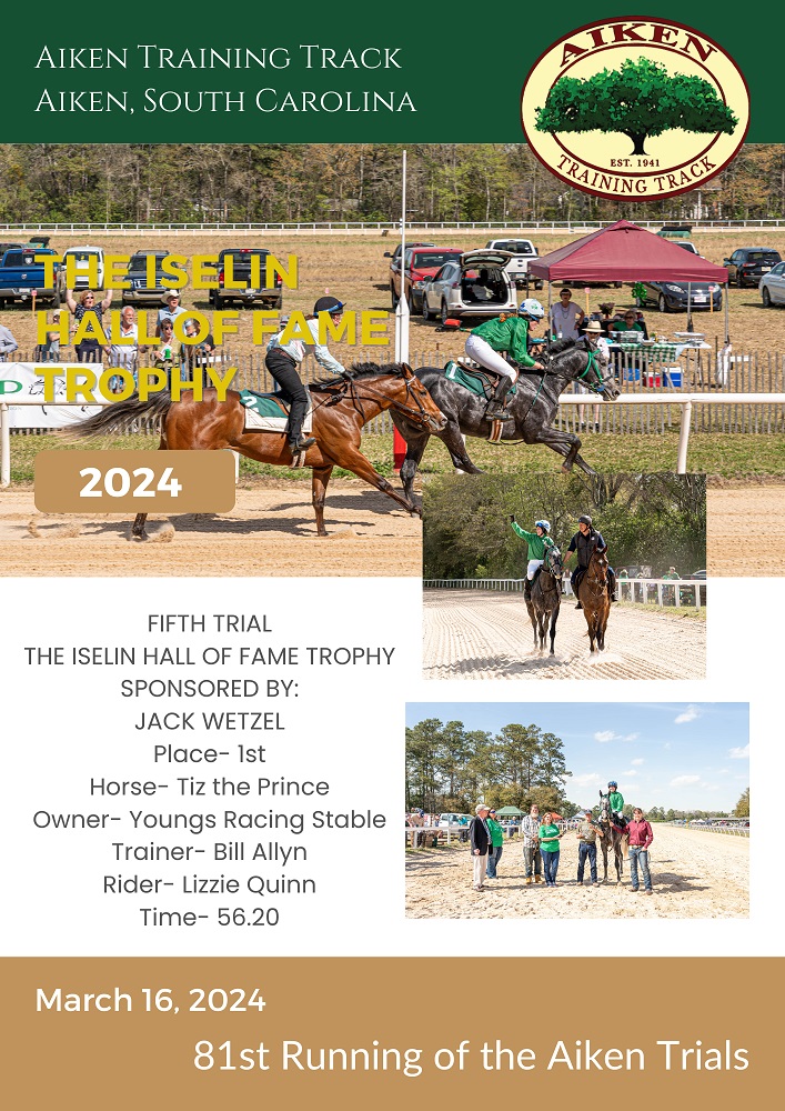 Aiken Training Track | 2024 Aiken Trials – 81st Running of the Aiken Trials